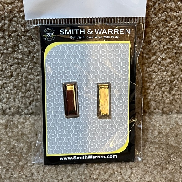 Other | Pair Of 1st Lt Lieutenant Silver Bars Rank Insignia First Lt ...